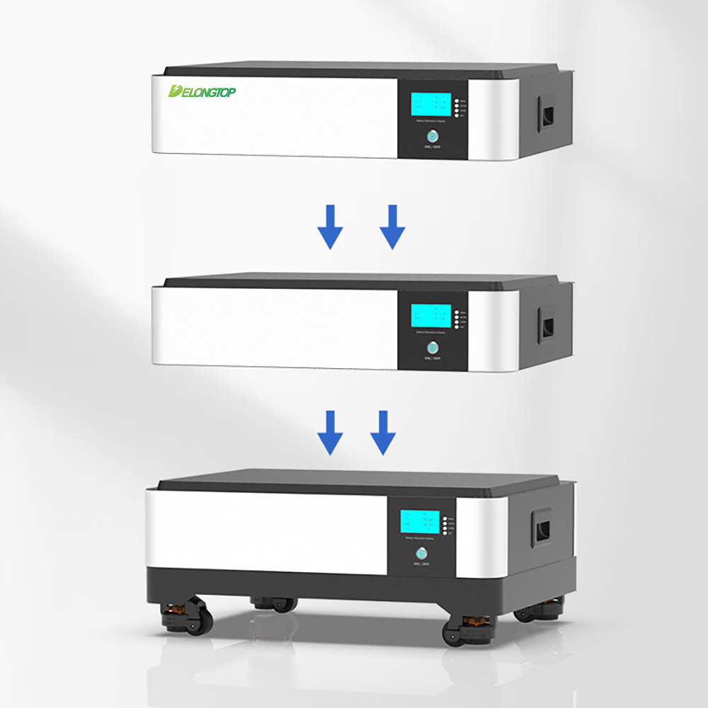 50kWh Lithium Battery for Home Solar Power Storage - Delong Energy