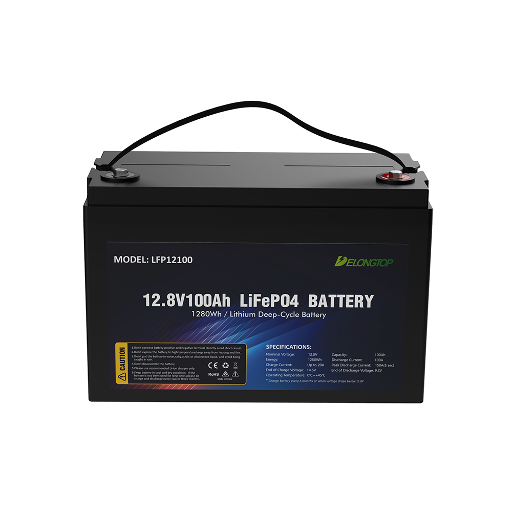 12.8V 100Ah LiFePO4 Battery LFP RP12100 - Delong Energy