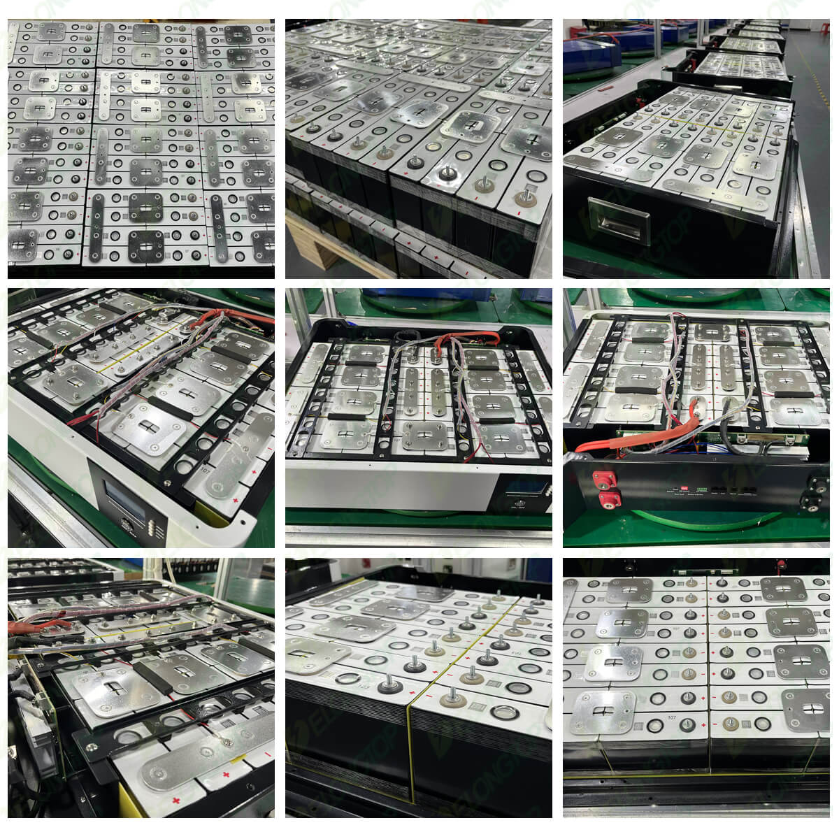 48V/51.2v 200ah 10kwh Stackable Lithium Battery ESS DL-LFP-HS51200 ...