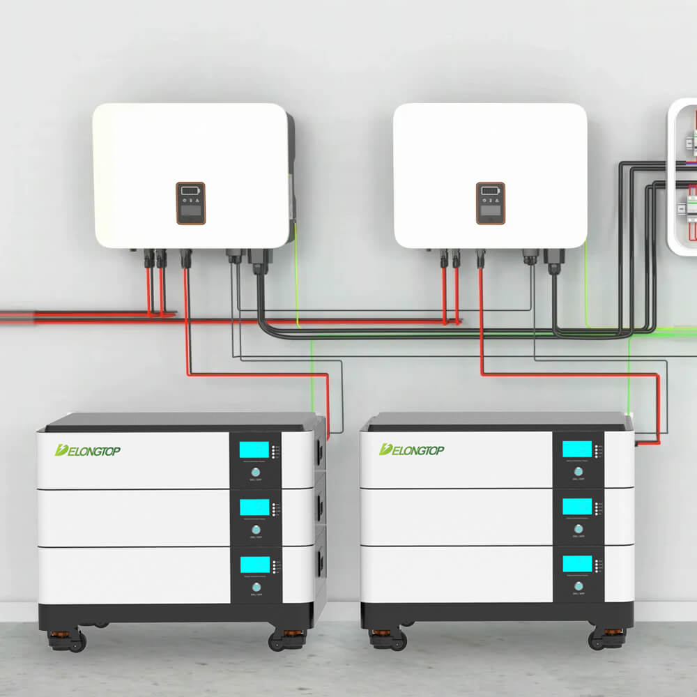 30kWh Lithium Ion Battery Storage For Home Backup - Delong Energy