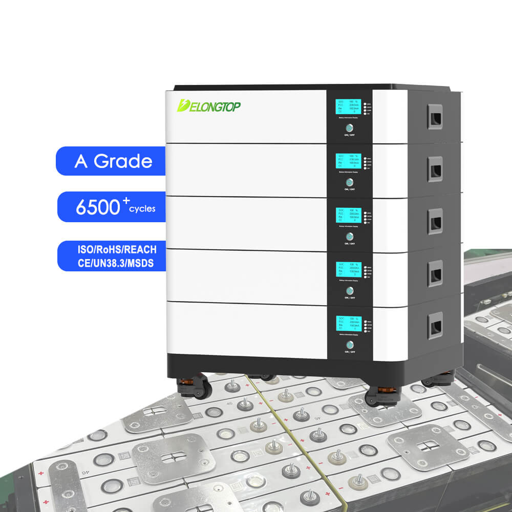 48V/51.2v 100ah 5kwh Stackable Home Battery ESS DL-LFP-HS51100 - Delong ...