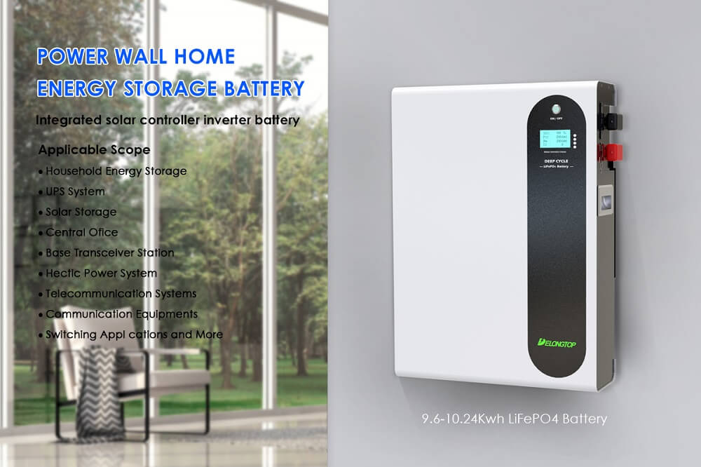 48v Powerwall Alternative 10kwh Wall Mounted Lithium Battery DL ...