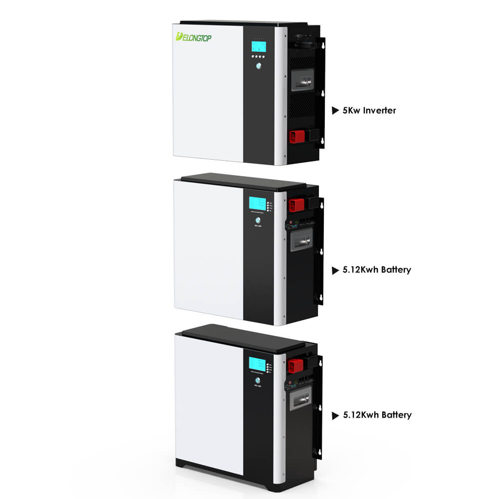 48v/51.2V 100Ah 5kwh All In One Energy Storage System With Inverter DL-LFP-51100 - Delong Energy