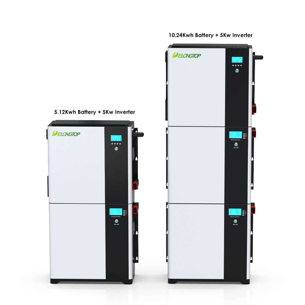 48v/51.2V 100Ah 5kwh All In One Energy Storage System With Inverter DL-LFP-51100 - Delong Energy