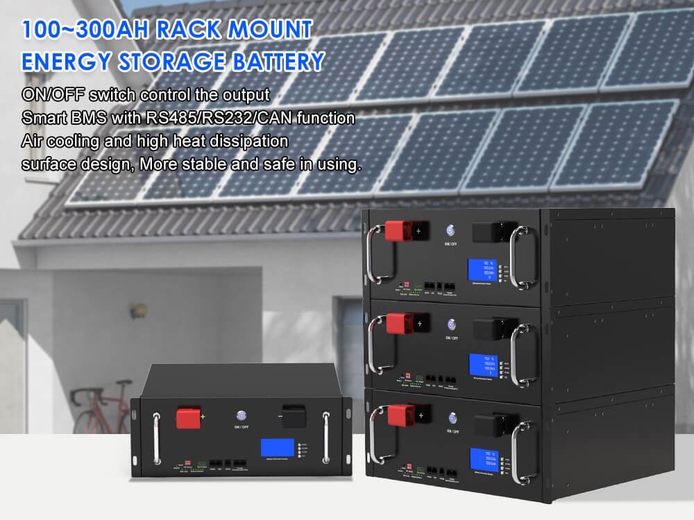48v/51.2V 100Ah 5kwh Server Rack Lifepo4 Battery ESS DL-LFP-BE51100 - Delong Energy
