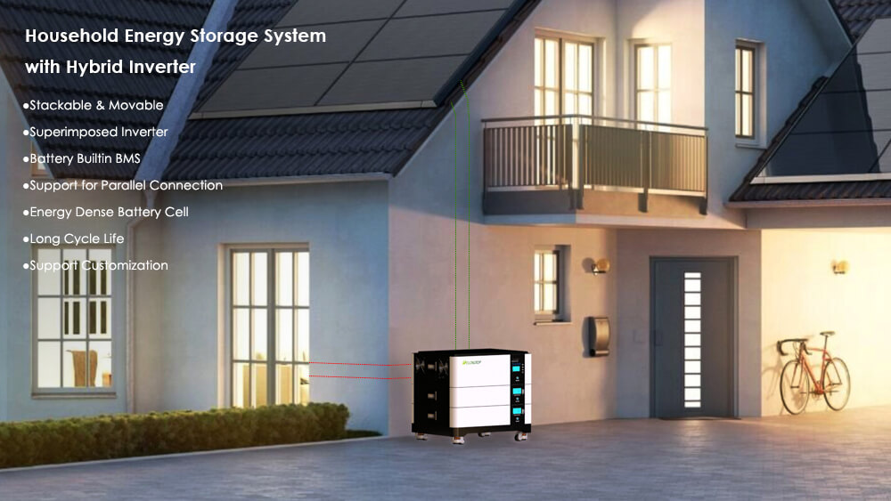48v/51.2V 200Ah 10kwh All In One Energy Storage System With 10kw ...