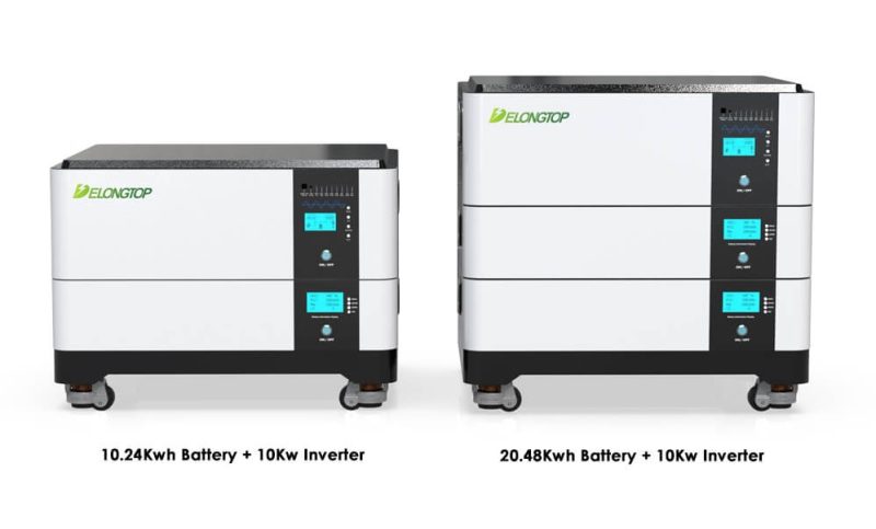 48v/51.2V 100Ah 5kwh All In One Energy Storage System With Inverter DL-LFP-51100 - Delong Energy