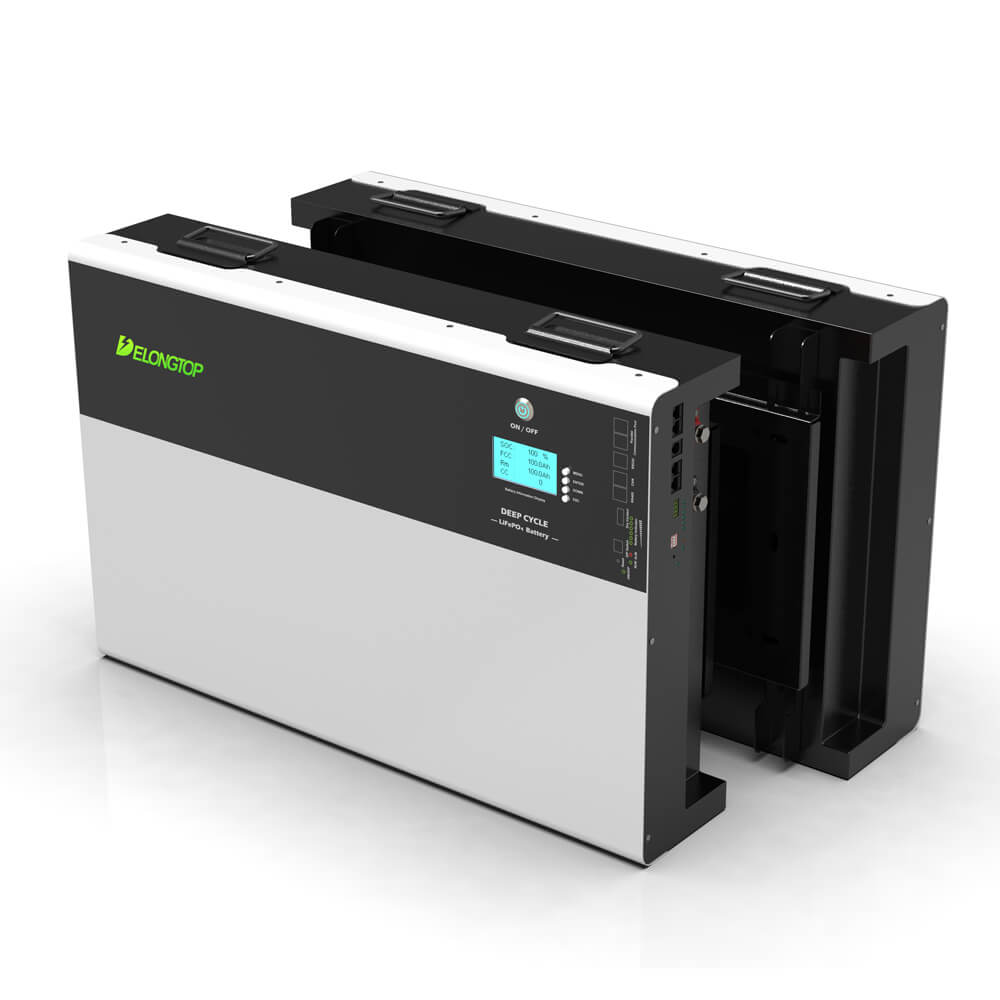 25.6V 200Ah 5.12kwh Wall Mount Solar Battery ESS DL-LFP-HW25200 ...