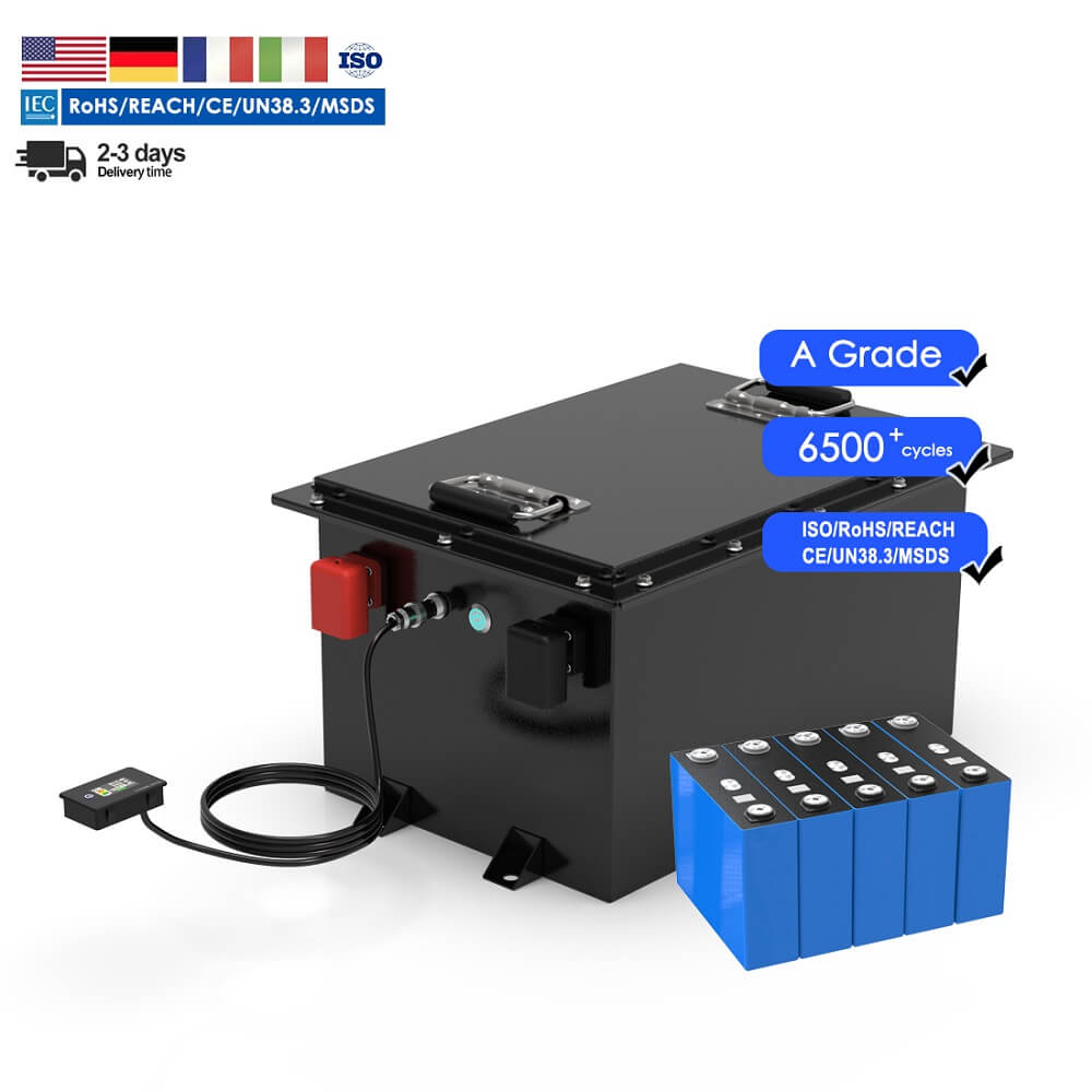 51.2V/48V 200Ah Lithium Battery For Golf Cart DL-GP51200 - Delong Energy
