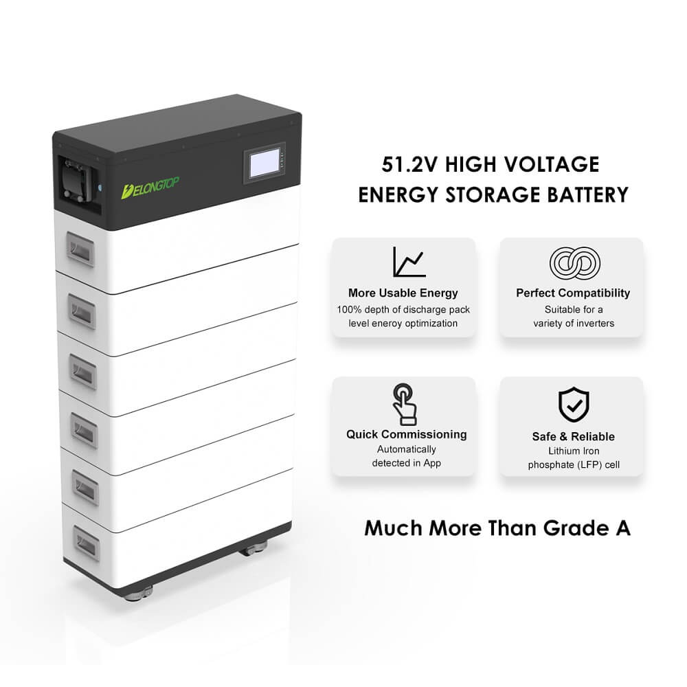 Delong 5kwh-30kwh High Voltage Lithium Battery 100V - 336V For Home ...