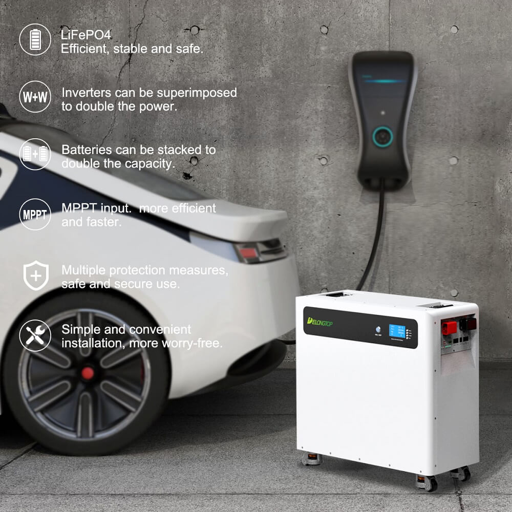 51.2V 200Ah 280Ah Movable Lithium Battery Storage - Delong Energy