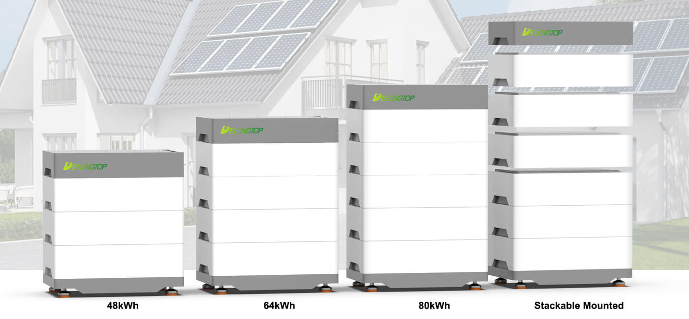 80kWh 500V 157Ah HV Lifepo4 Battery Pack For Solar System - Delong Energy