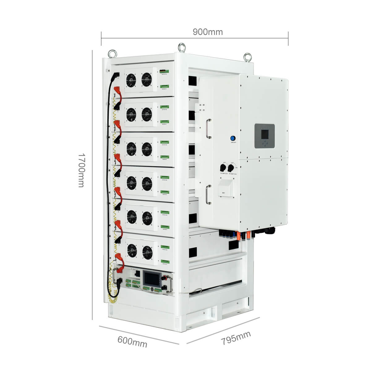 150kWh Battery Bank For Residential, Commercial, Solar - Delong Energy