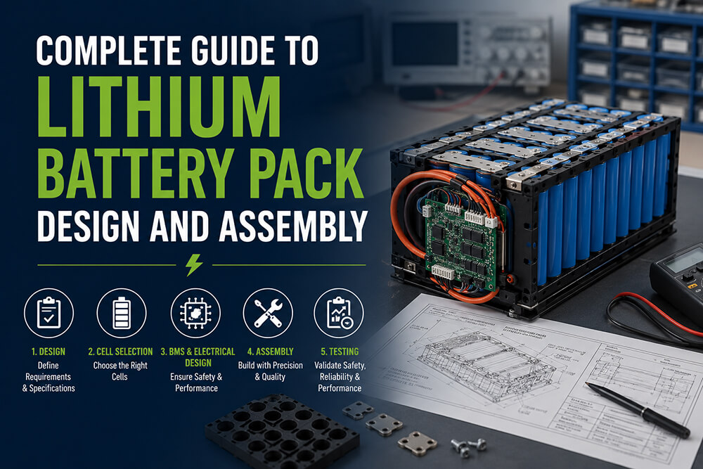 Complete Guide to Lithium Battery Pack Design and Assembly - Delong Energy