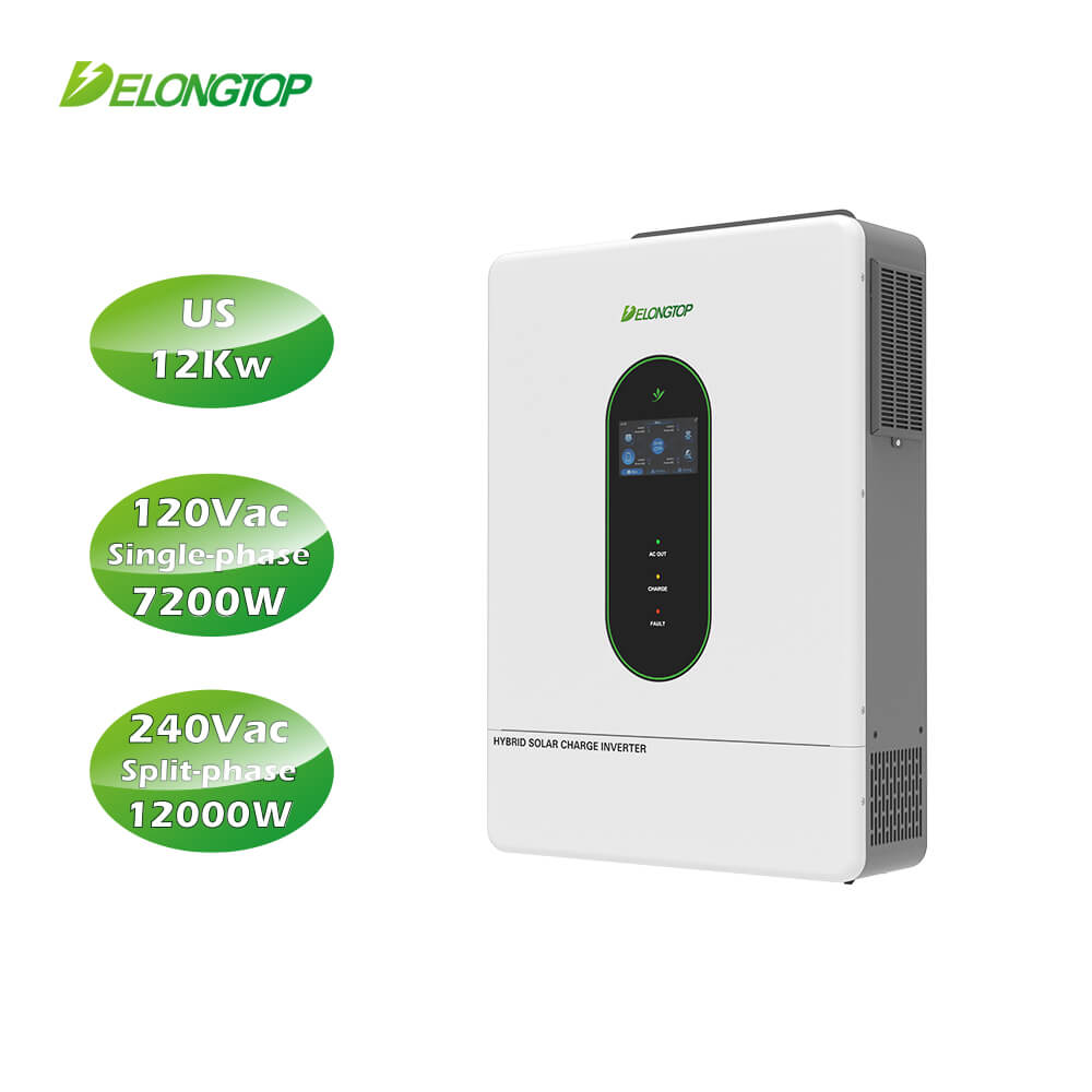 12kw US Standard Hybrid Solar Inverter - Delong Energy