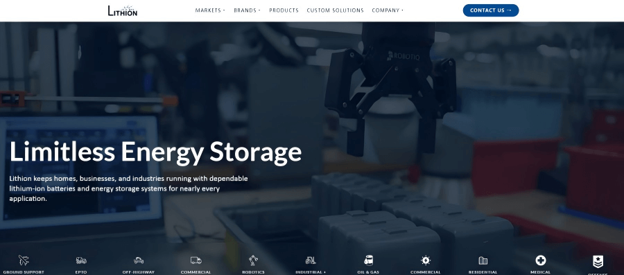 Top 10 Lithium-Ion Battery Manufacturers in the USA (2026 Guide ...